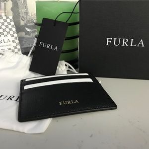 Furla | Bags | Furla Onyx Classic Leather Credit Card Case | Poshmark